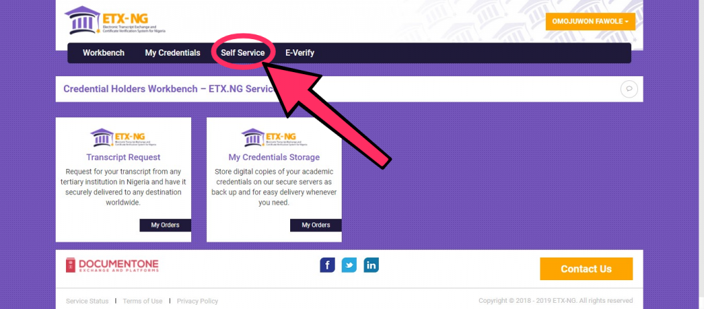 WES: Request and Delivery - ETX.NG