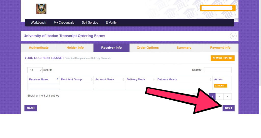 TRS: Unlisted Receiver - ETX.NG