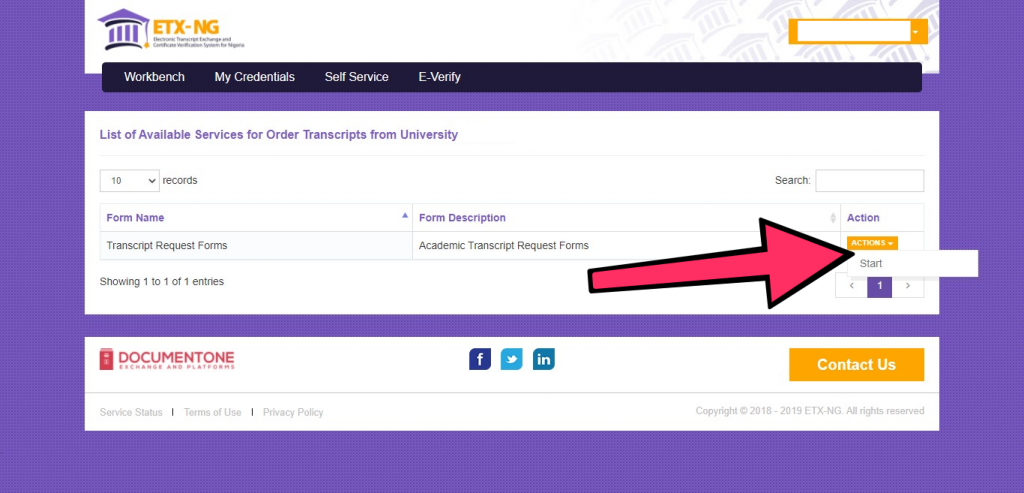 TRS: Unlisted Receiver - ETX.NG