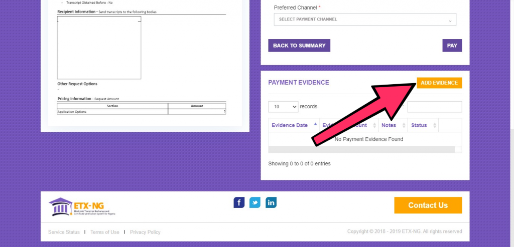 WES: Request and Delivery - ETX.NG