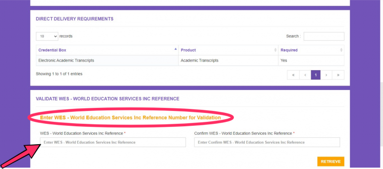 WES: Delivery Only - ETX.NG